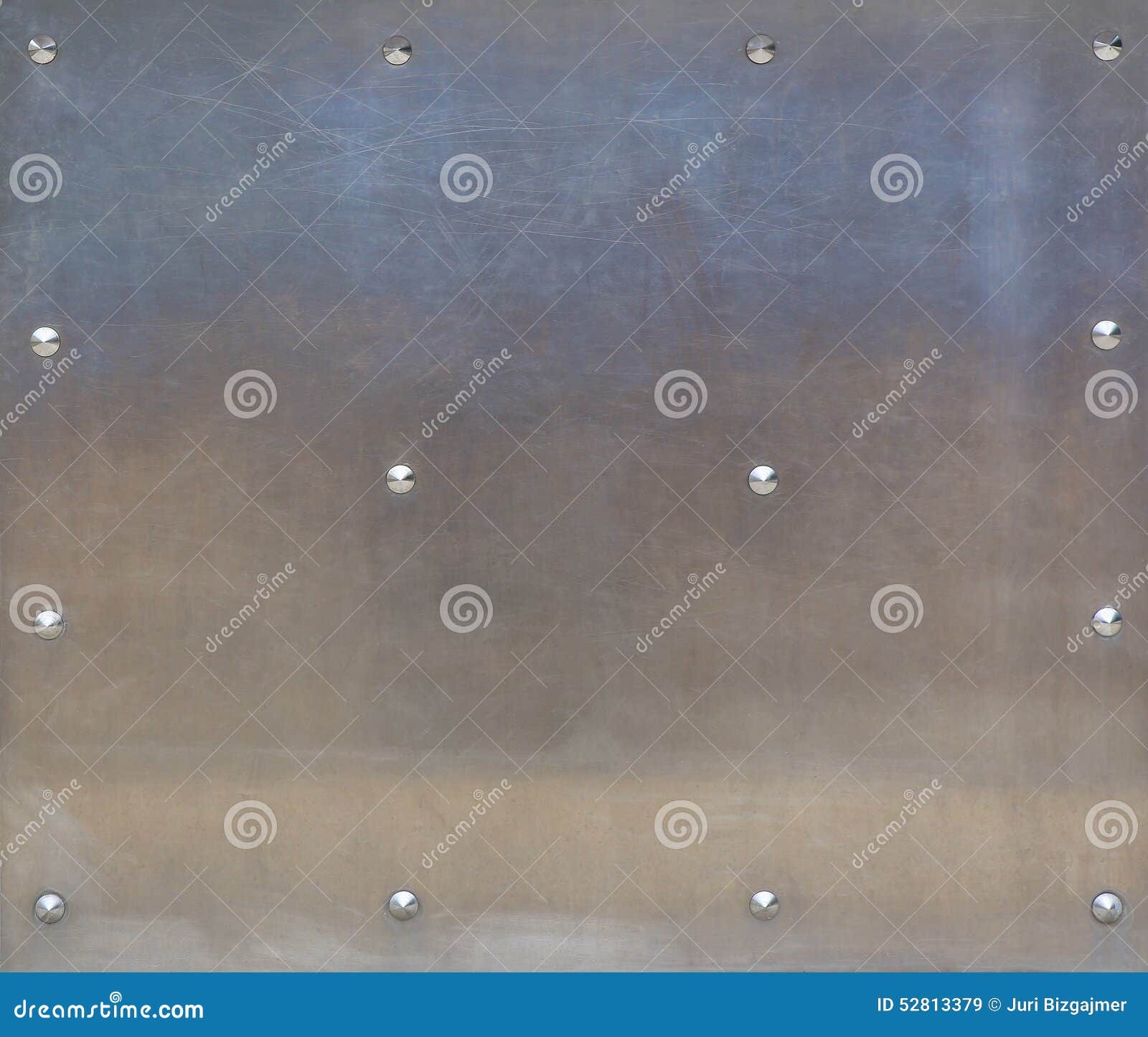 Acero Inoxidable Con Los Remaches Imagen de archivo - Imagen de ...