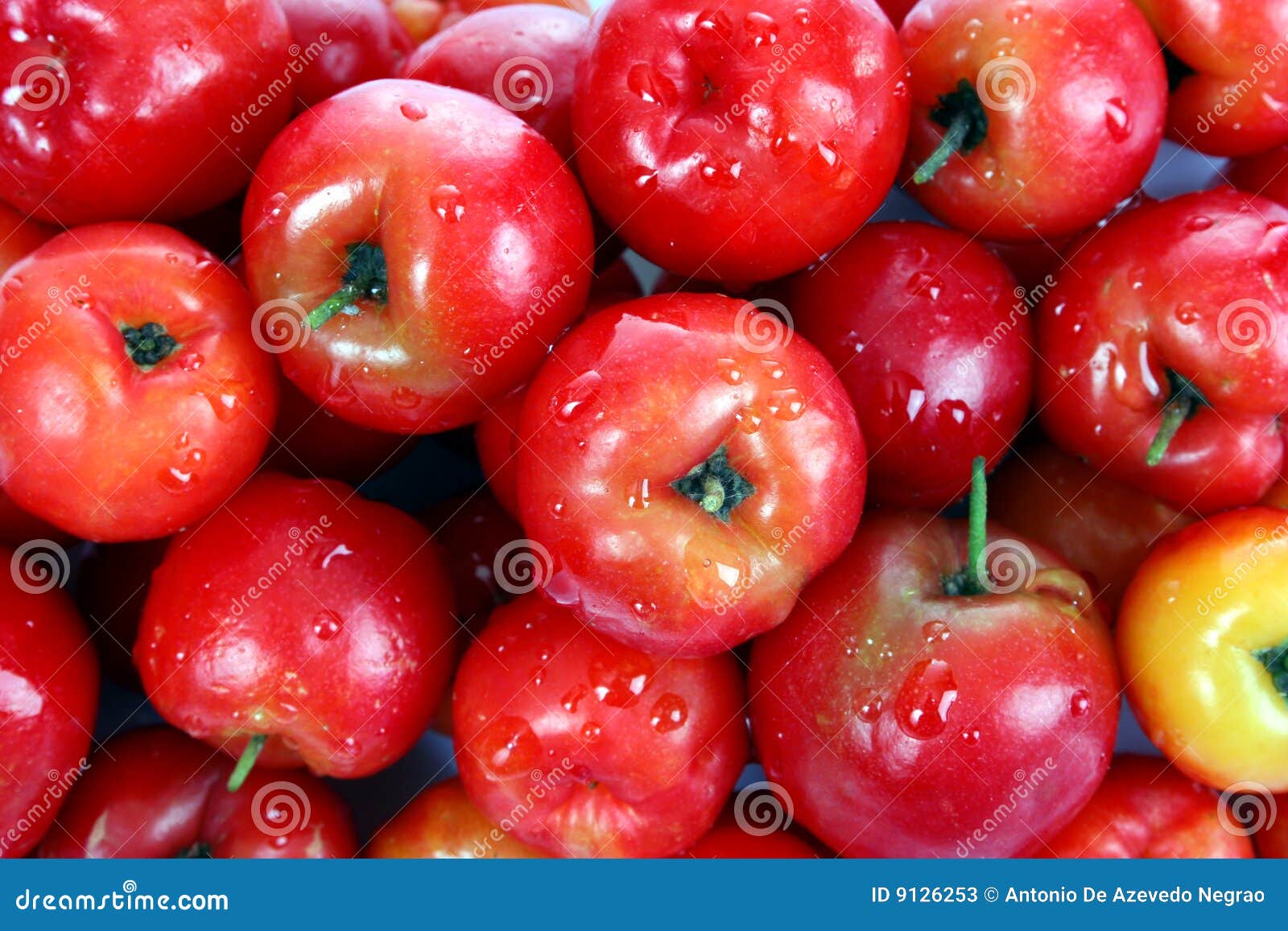 Acerola stock image. Image of acerola, juice, glabra, cereso - 9126253