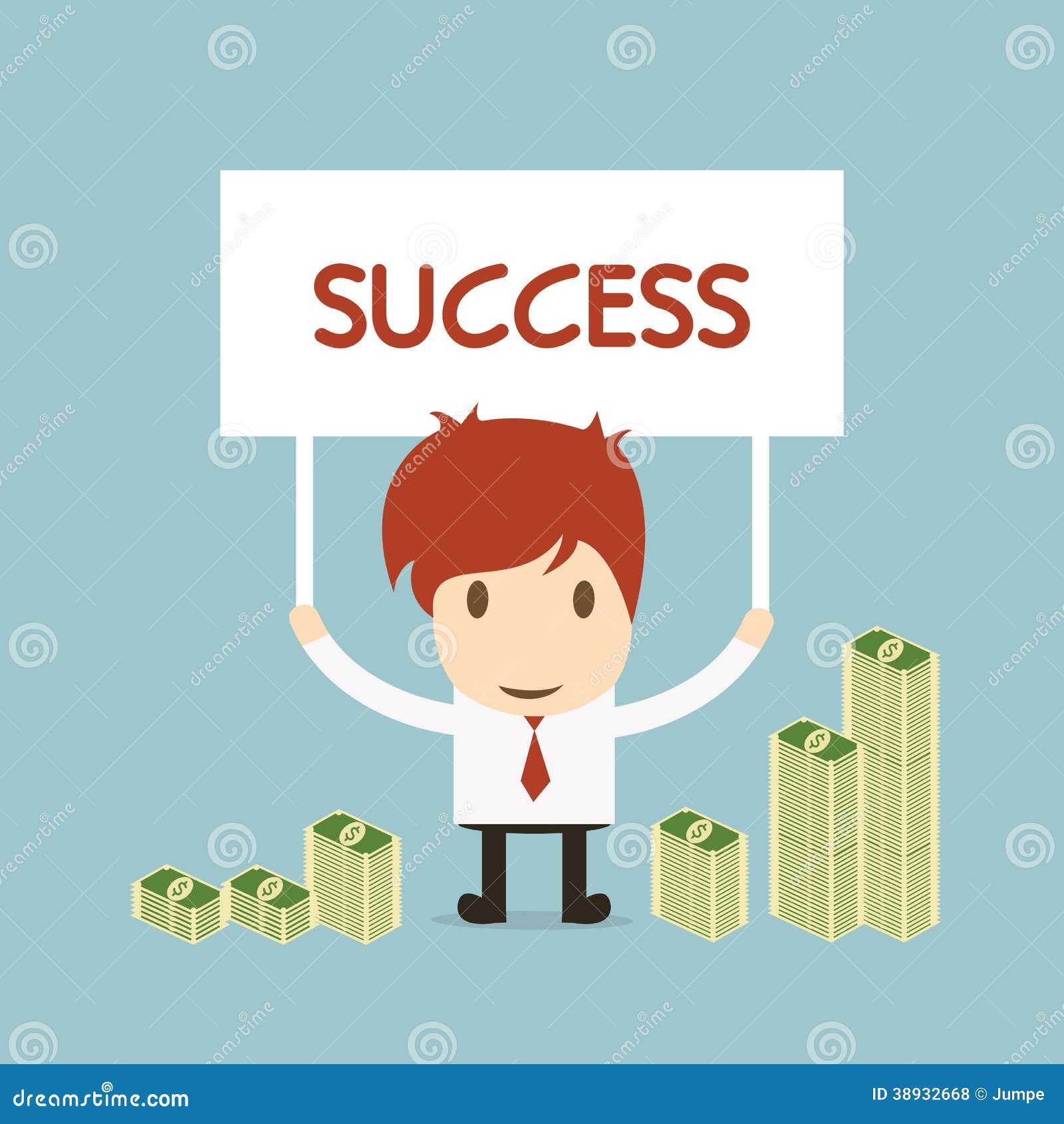 Acertado ilustración del vector. Ilustración de renta - 38932668