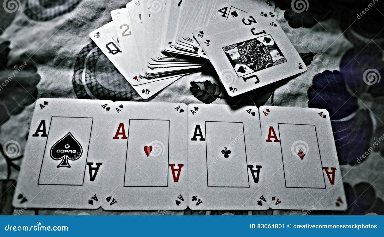 Aces Playing Cards Picture. Image: 83064801
