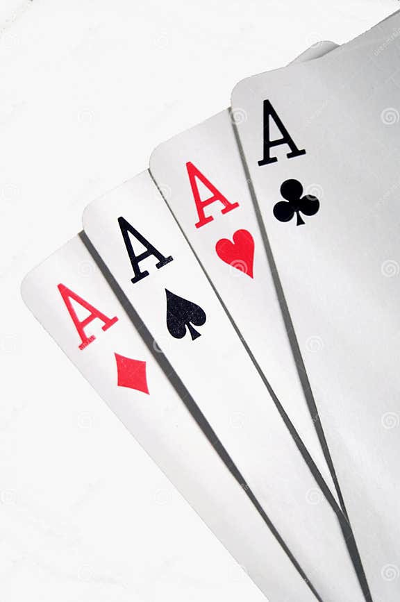 Aces up stock image. Image of suite, draw, diamond, aces - 12861223