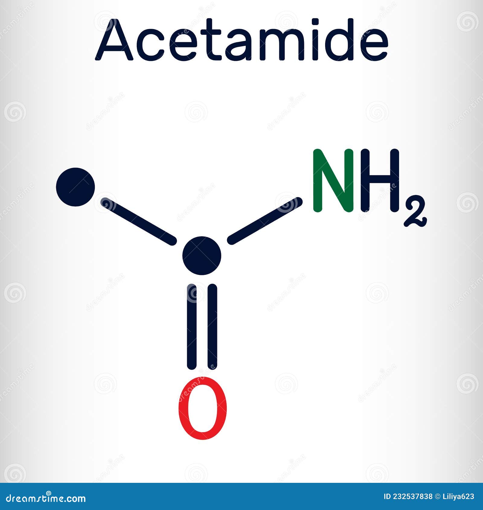 Acetamide Lewis Structure