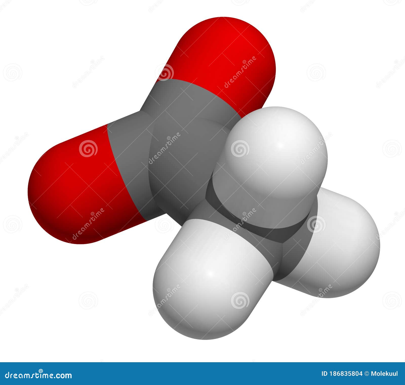 Acetate Anion Chemical Structure Skeletal Formula Cartoon Vector 187176503