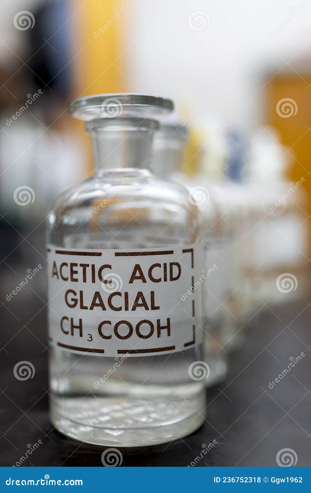 Acetic Acid, Structural Chemical Formula Royalty-Free Stock Photography ...