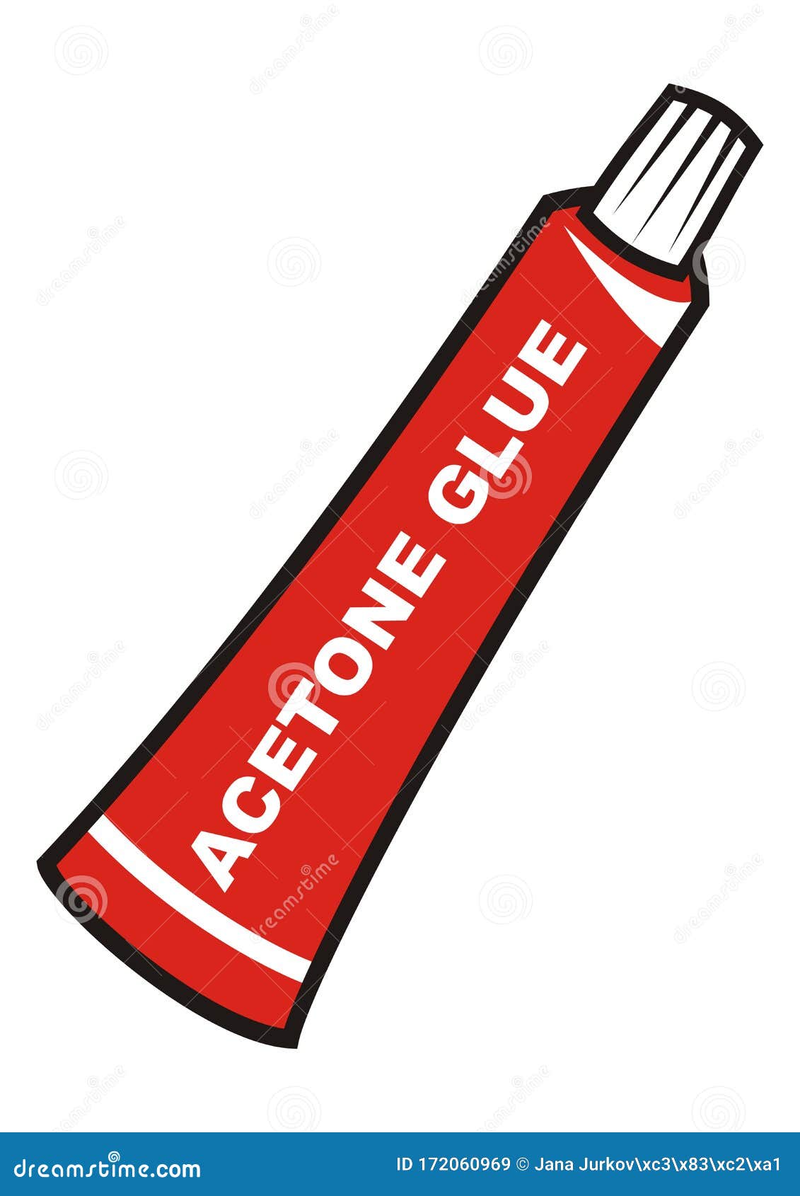 Acetone Vector Illustration. Chemical And Physical Explanation ...