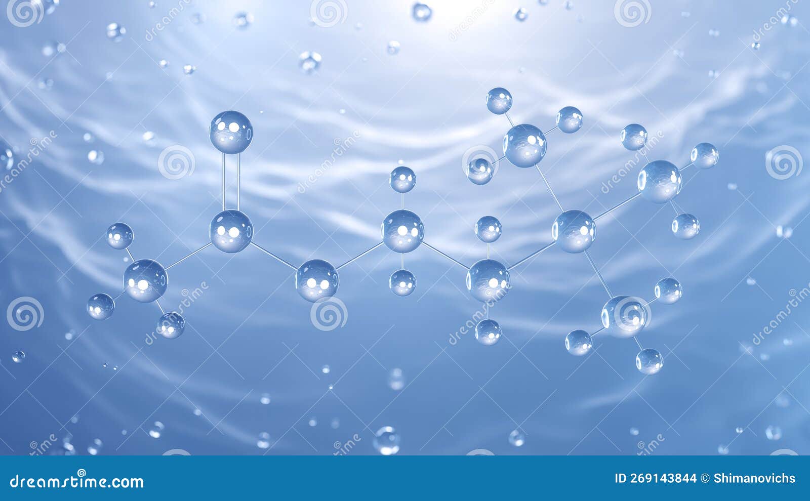 Acetylcholine Molecular Structure, 3d Model Molecule, Neurotransmitter ...