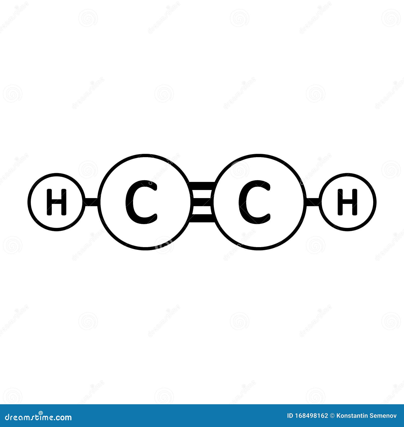 Acetylene Molecule Stock Photo | CartoonDealer.com #8439114