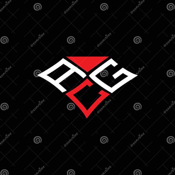 ACG Letter Logo Creative Design with Vector Graphic, Stock Vector ...