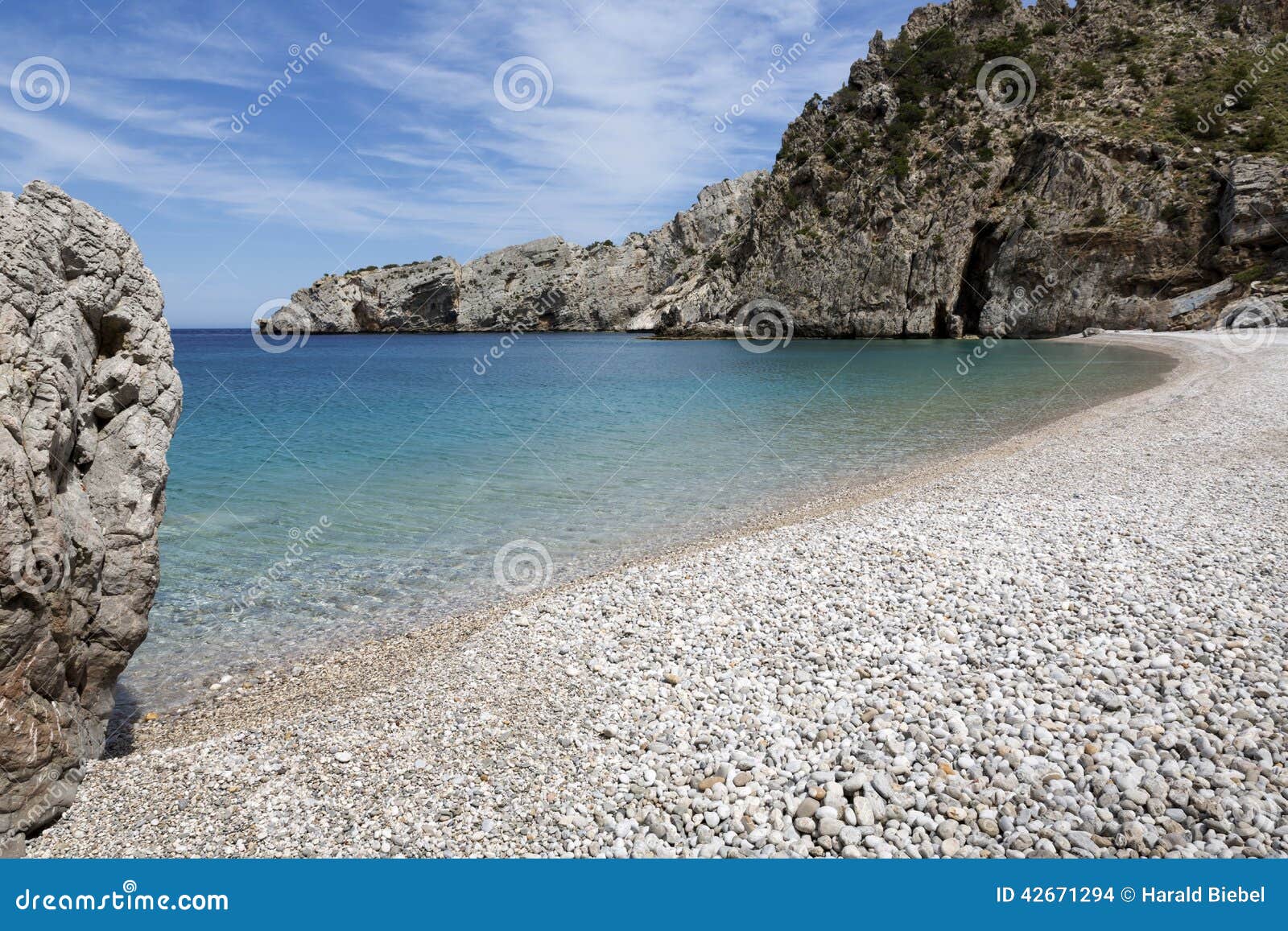 Achata Beach on Karpathos, Greece Stock Photo - Image of blue, island ...