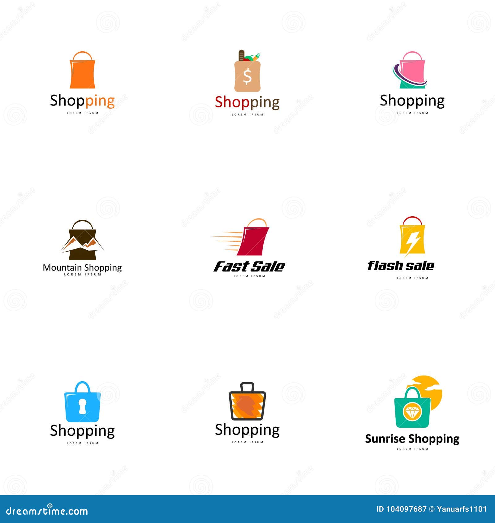 Achats Logo Vector Art Descripteur Business Illustration Stock ...