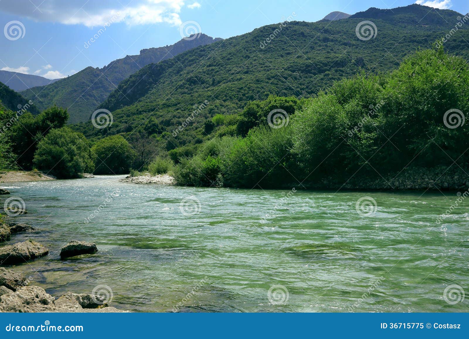 Acheron river stock image. Image of beautiful, freshness - 36715775