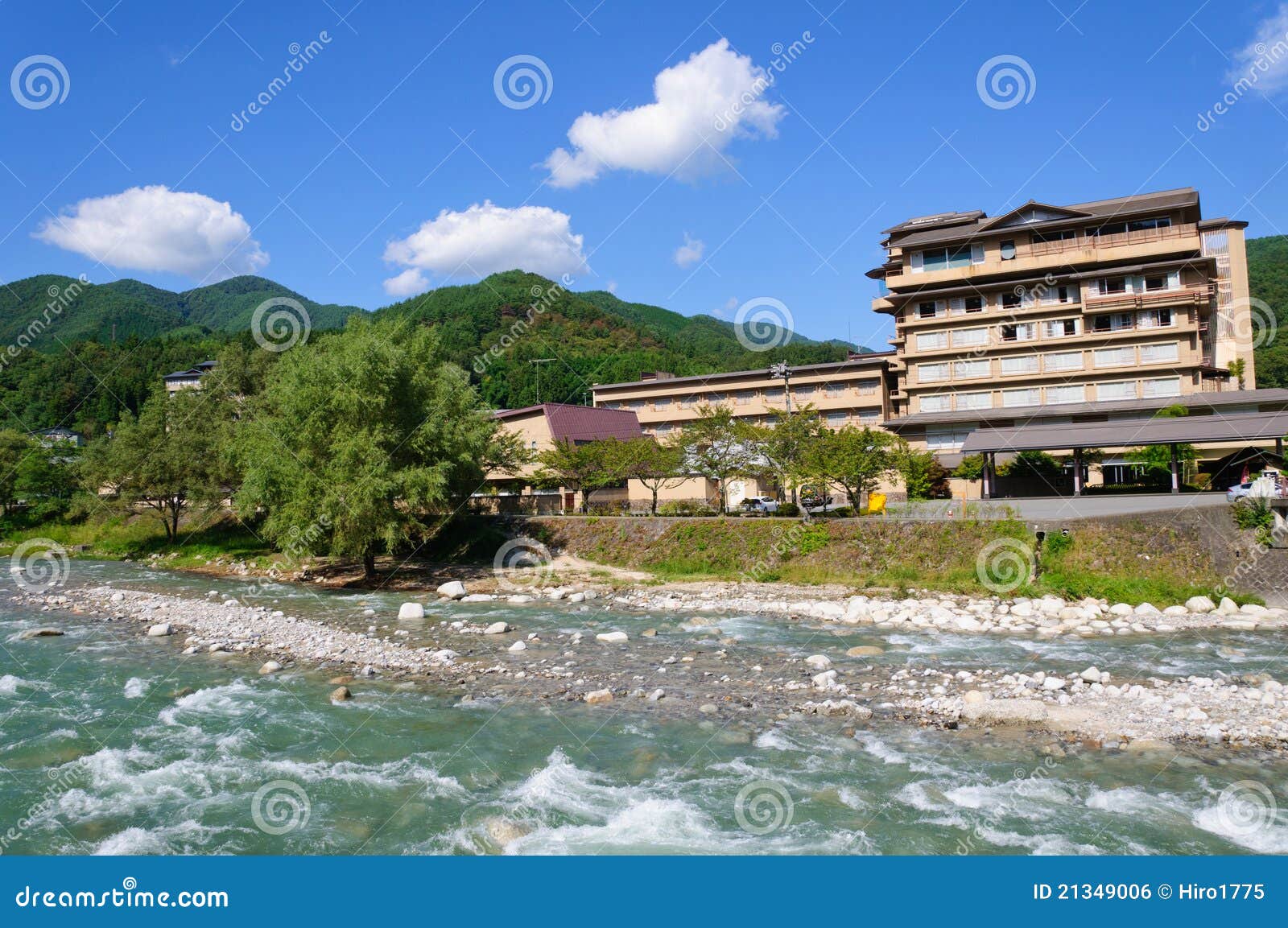 Achi Village in Nagano, Japan Stock Photo - Image of prefecture ...