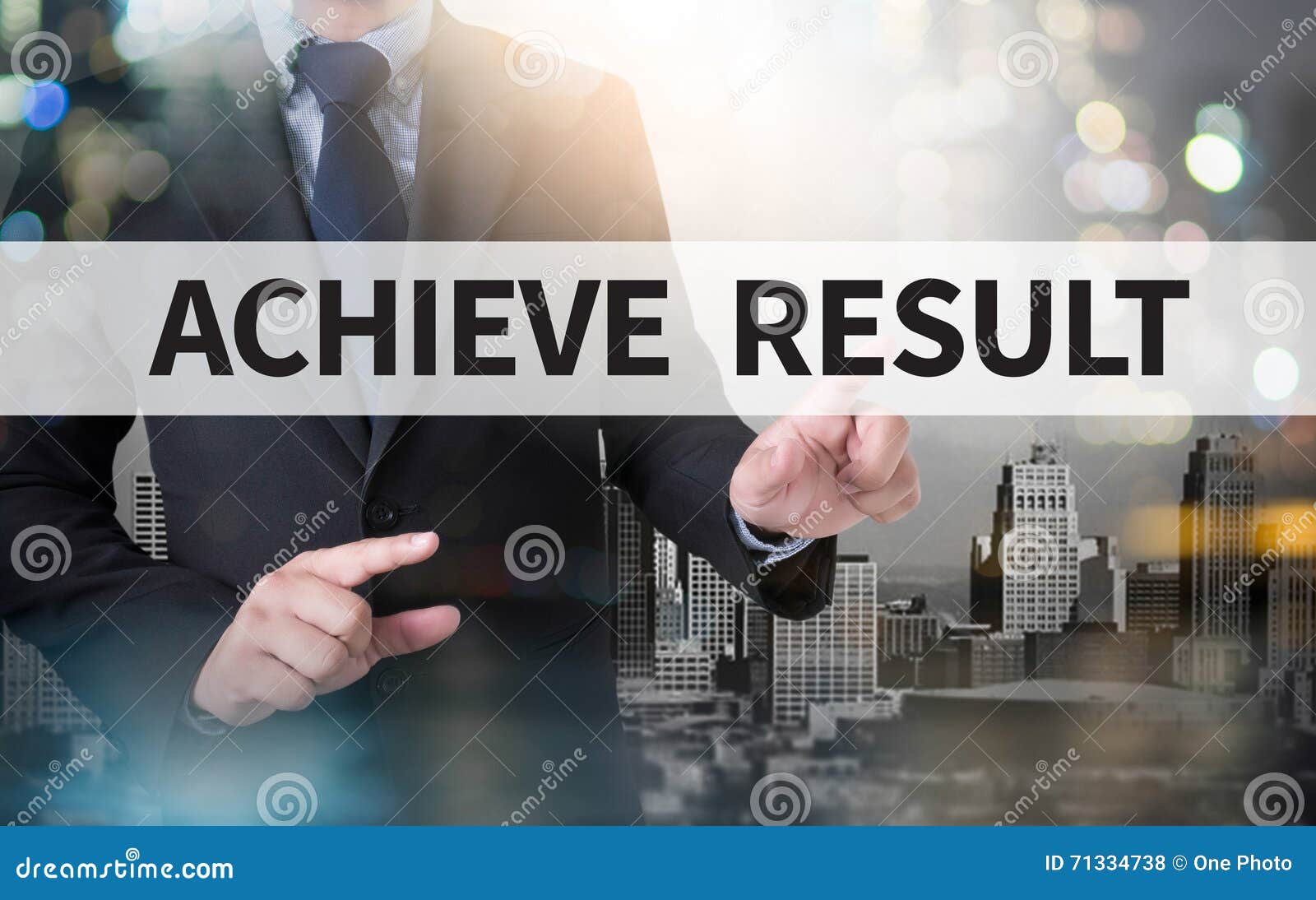 ACHIEVE RESULT stock photo. Image of improve, conceptual - 71334738