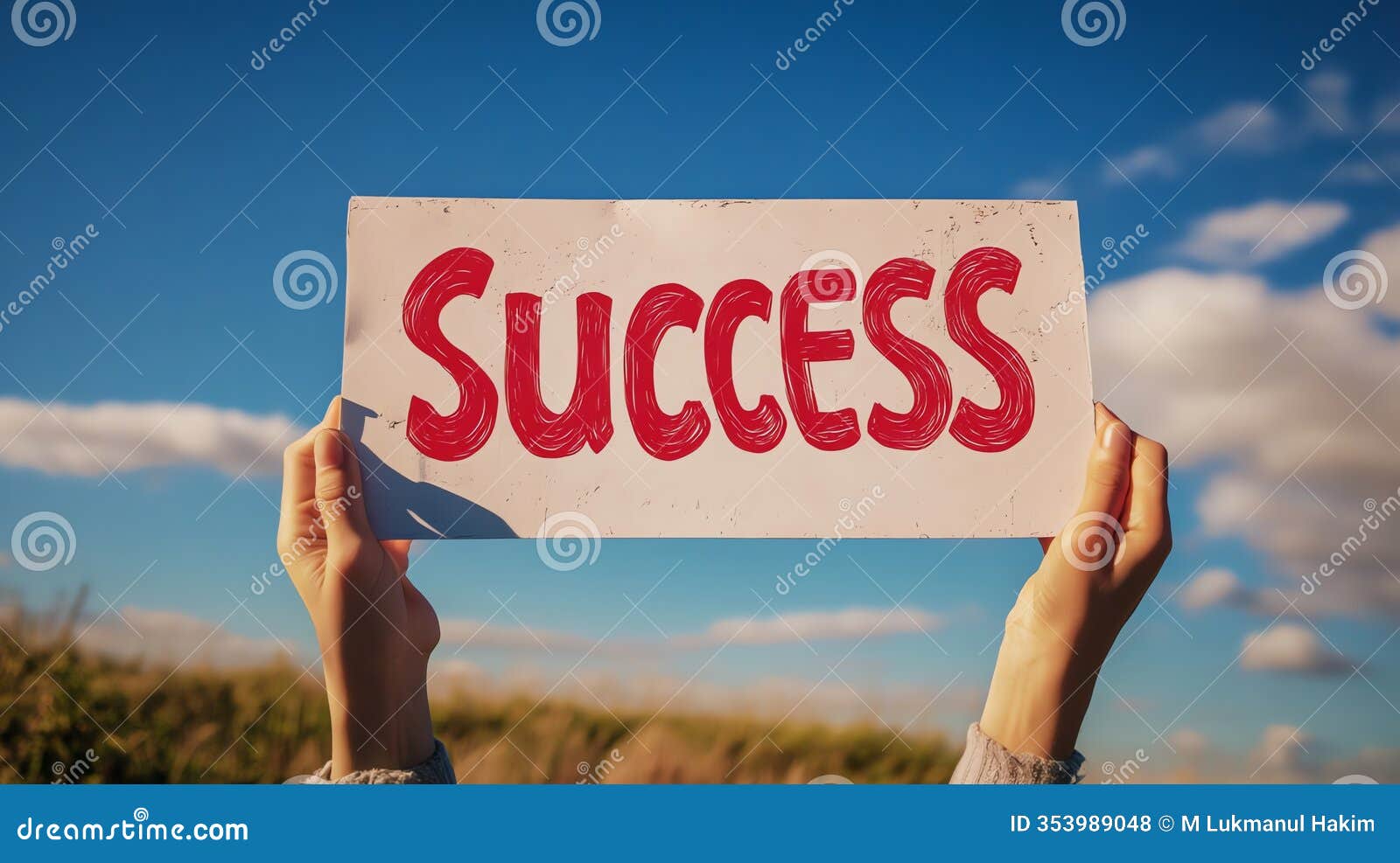 Achieve Success Illustration: Sky Background Stock Photo - Image of ...