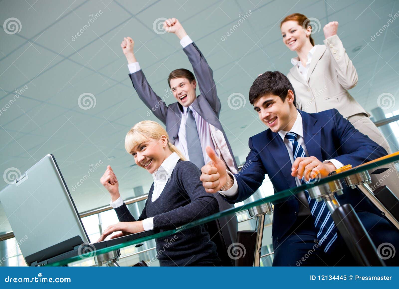 Achievement stock image. Image of group, happiness, executive - 12134443