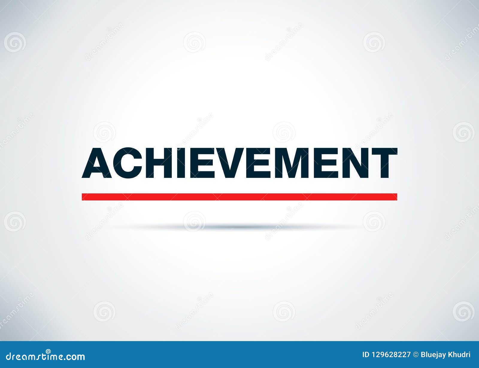 Achievement Abstract Flat Background Design Illustration Stock ...