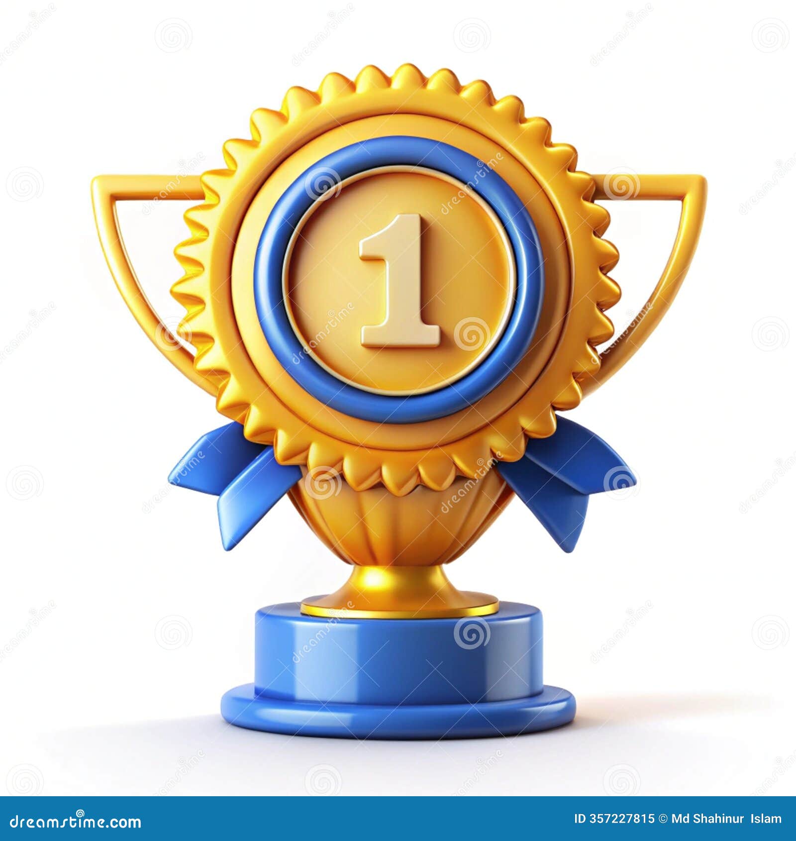 Achievement 3D Illustration Stock Illustration - Illustration of ...