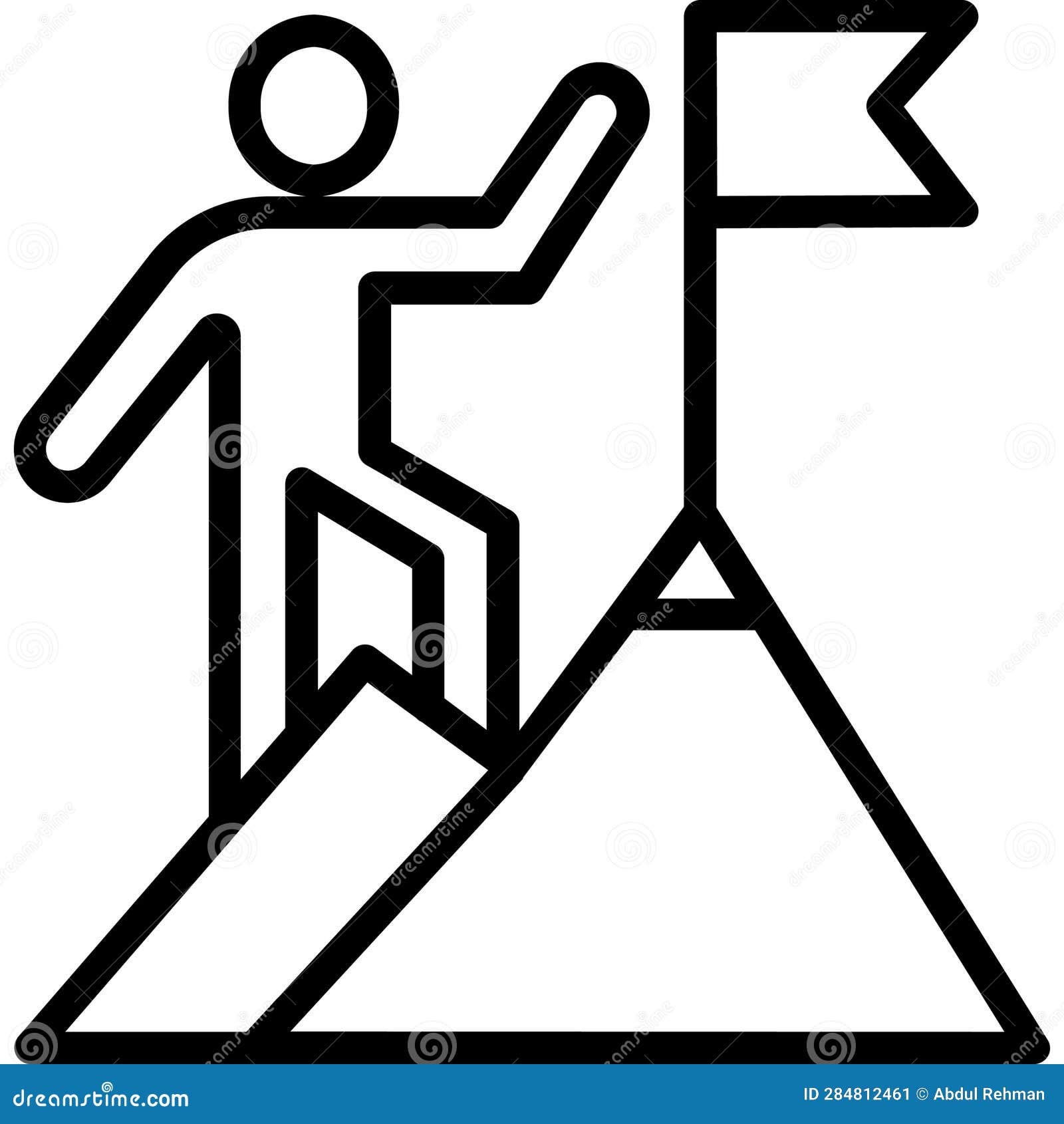 Achievement Outline Vector Icon that Can Easily Edit or Modify . Stock ...