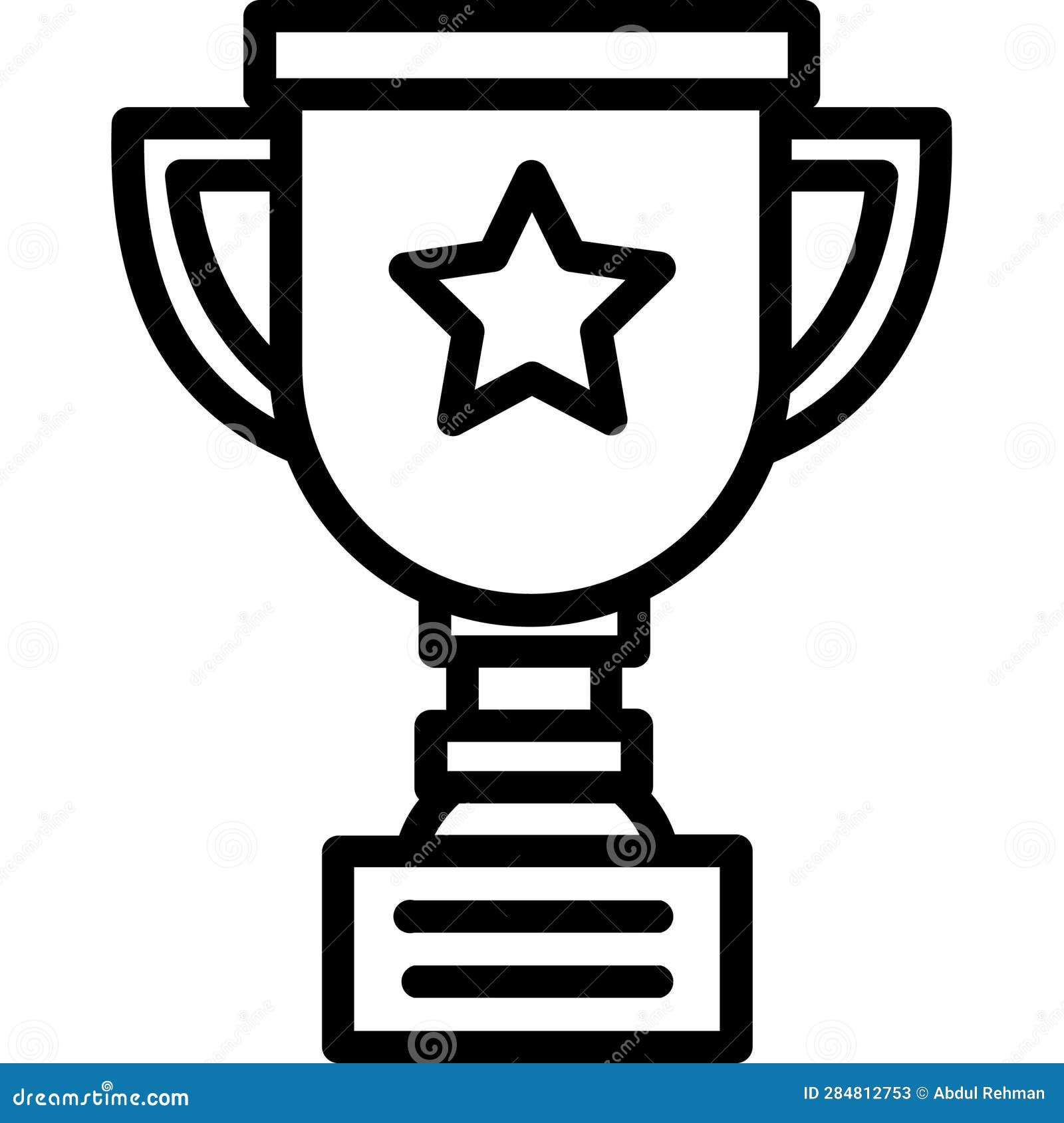 Achievement Outline Vector Icon that Can Easily Edit or Modify. Stock ...