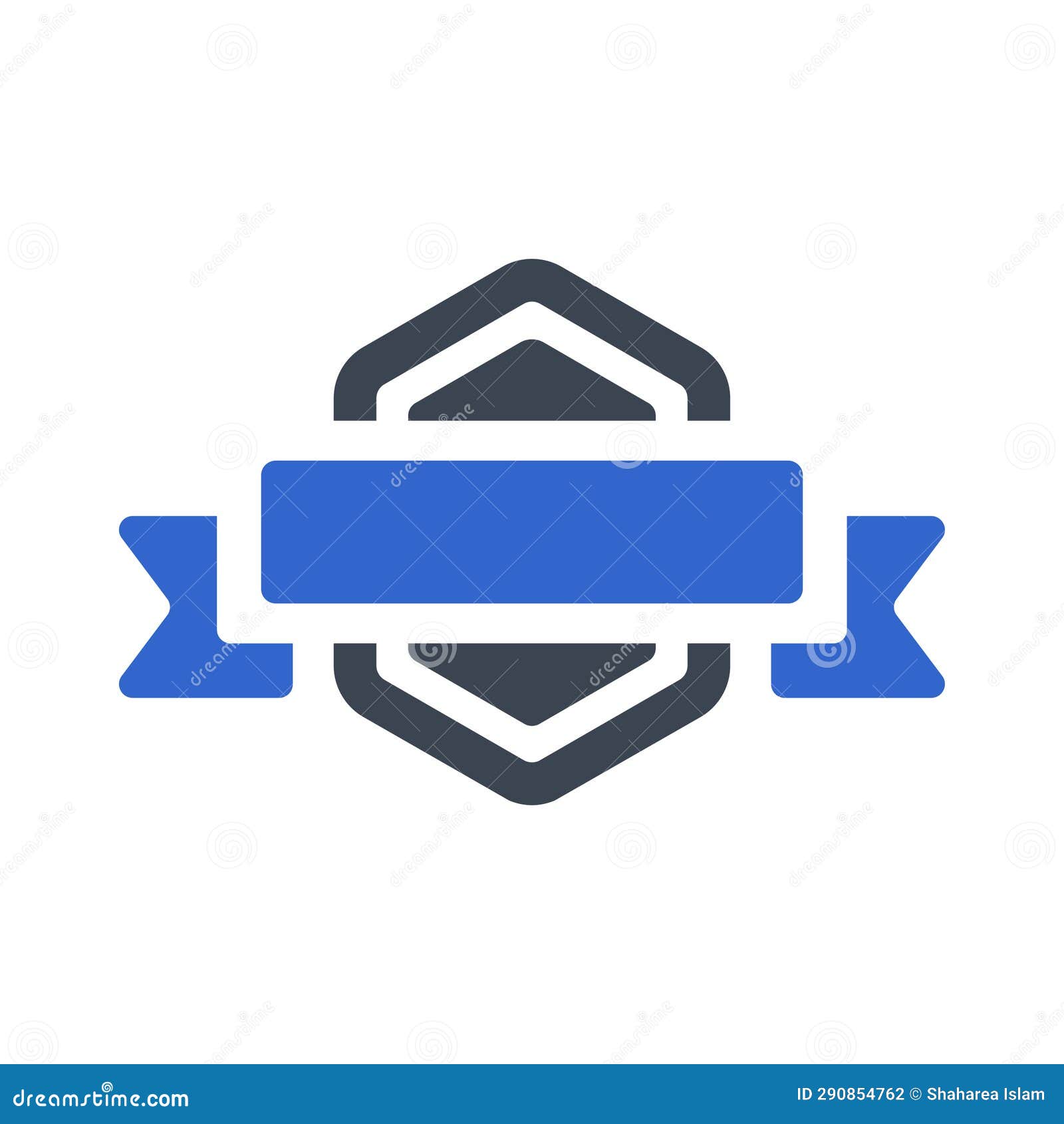 Achievement ribbon Icon stock illustration. Illustration of icon ...