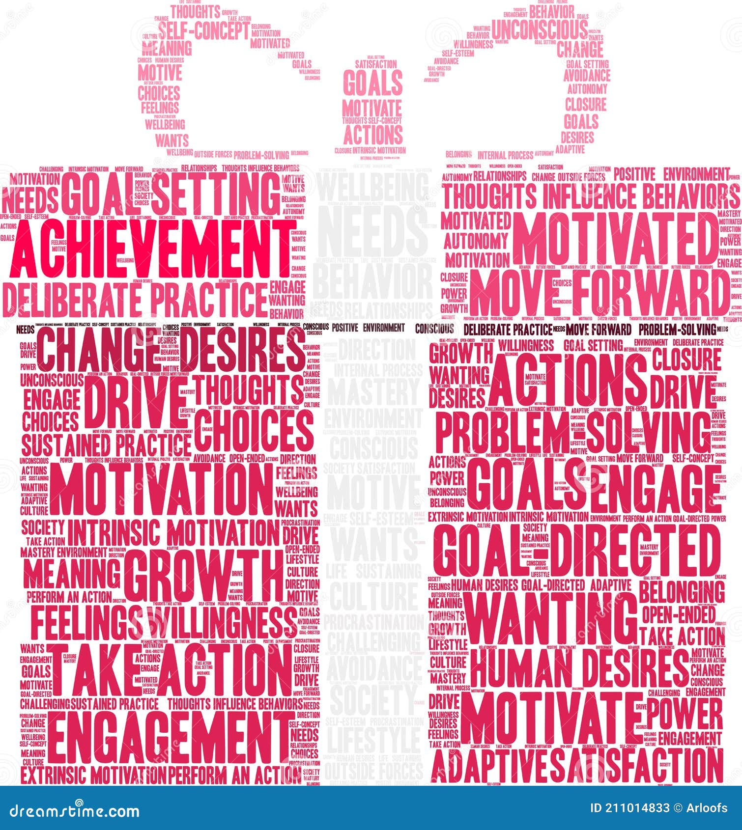 Achievement Word Cloud stock vector. Illustration of concept - 211014833