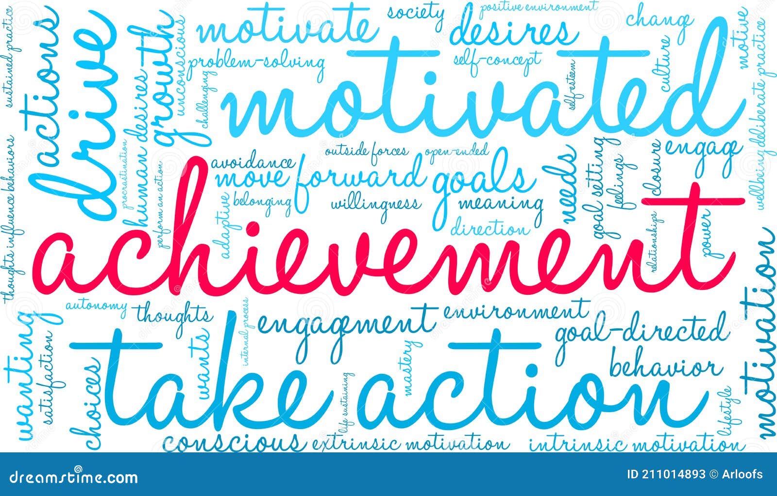 Achievement Word Cloud stock vector. Illustration of achievement ...