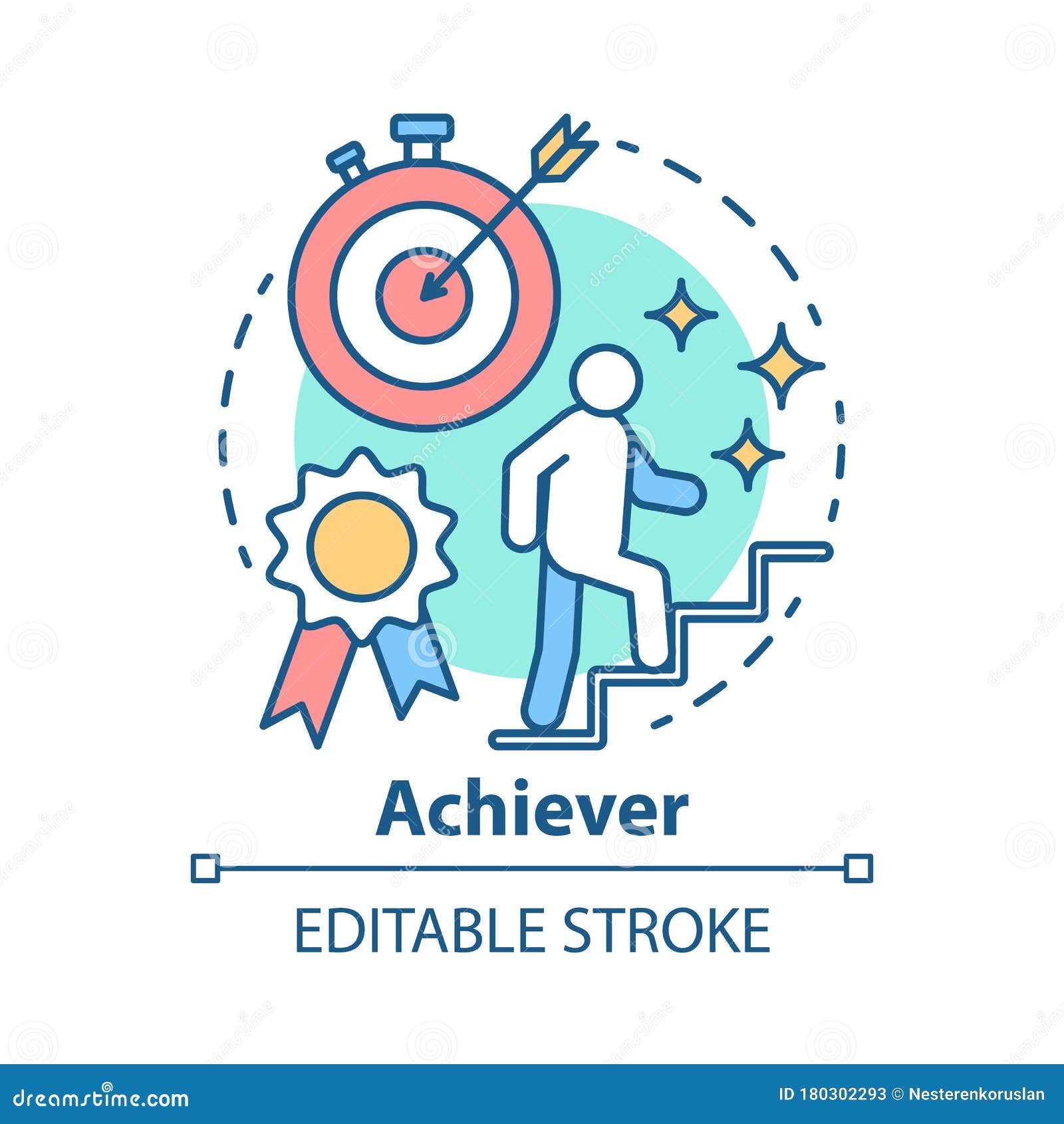Achieving Target Strategy Improvement Concept Growth Market Arrow Goals ... Achieving Target Strategy Improvement Concept Growth Market Arrow Goals ...