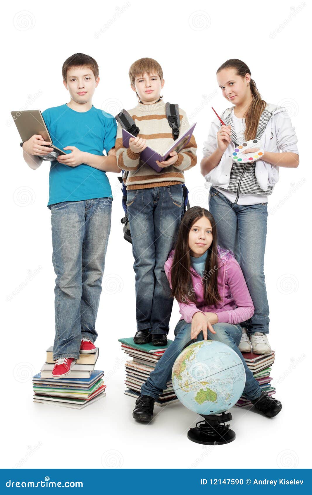 Achievers stock photo. Image of portrait, group, indoor - 12147590