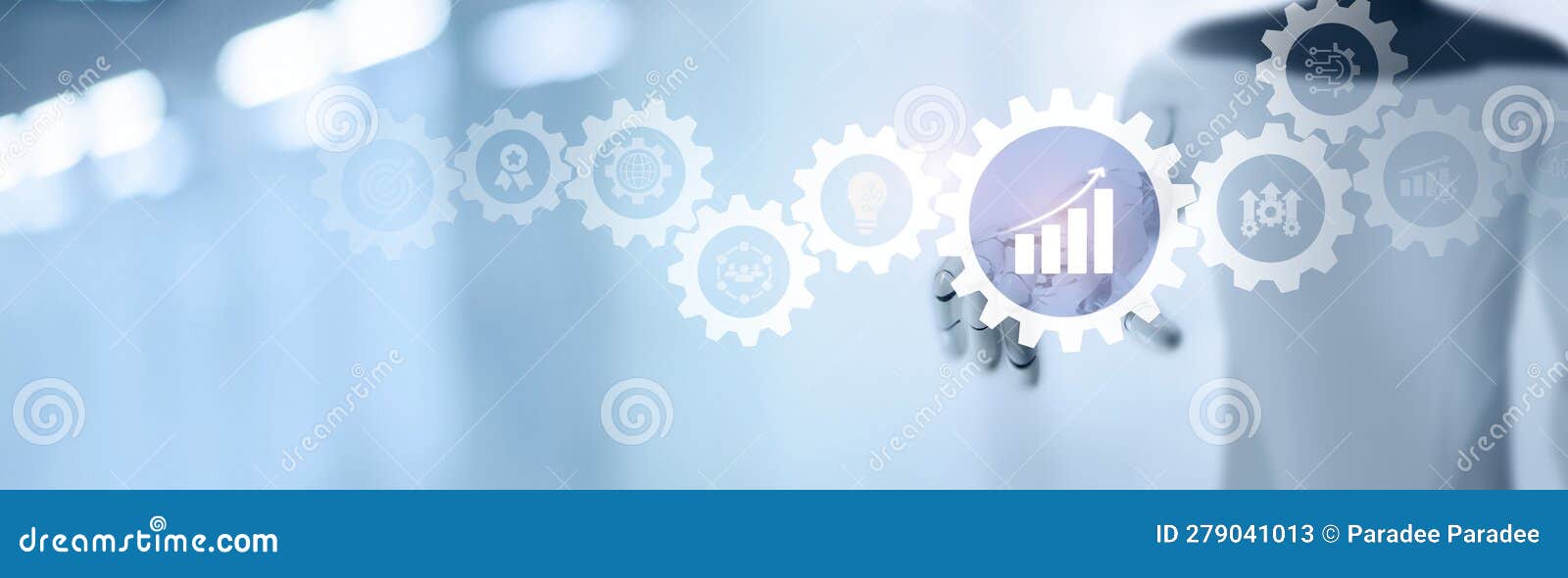 Achieving Exponential Growth through Digital Transformation Concept ...