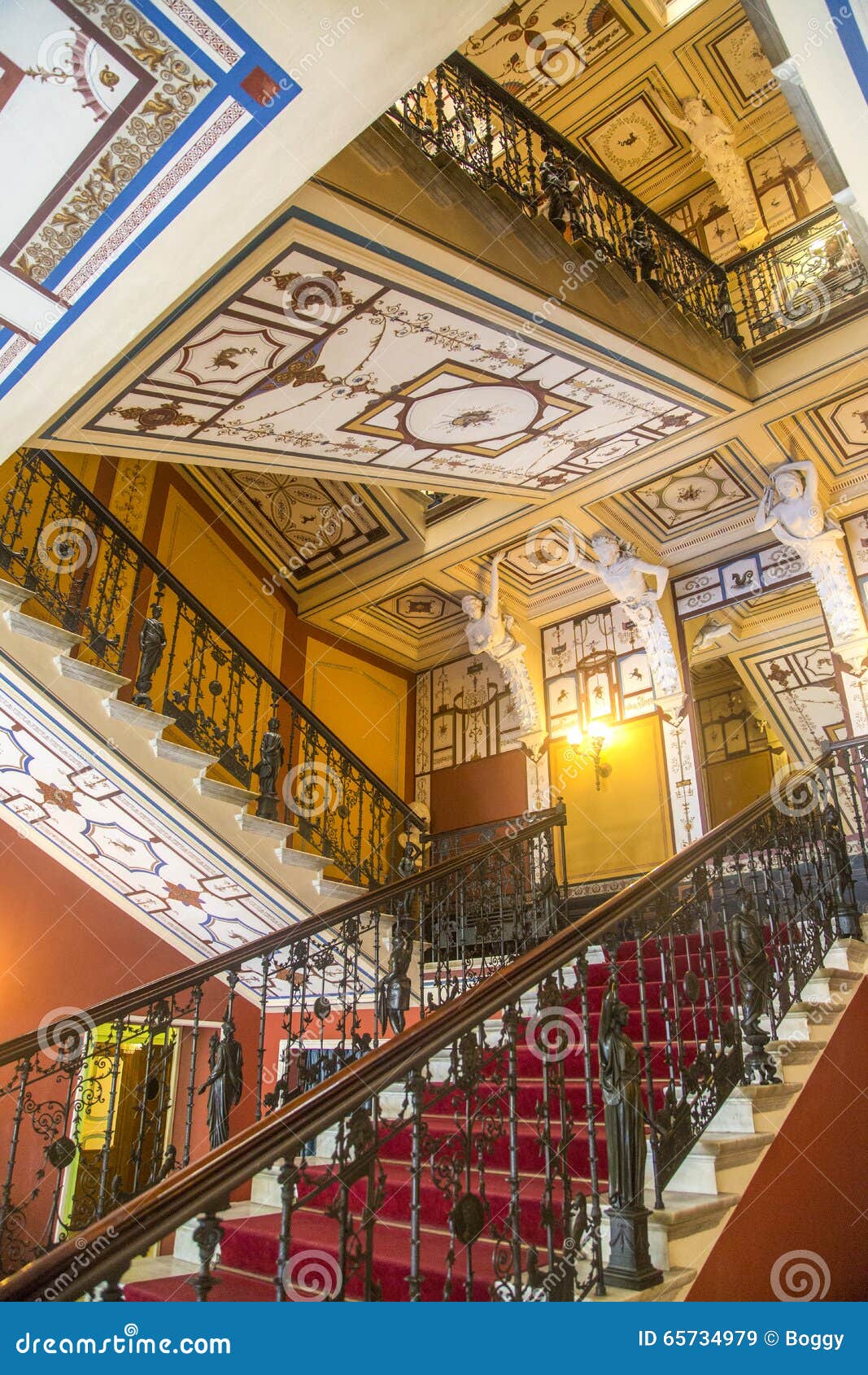 Achilleion, Corfu, Greece editorial stock image. Image of greek - 65734979