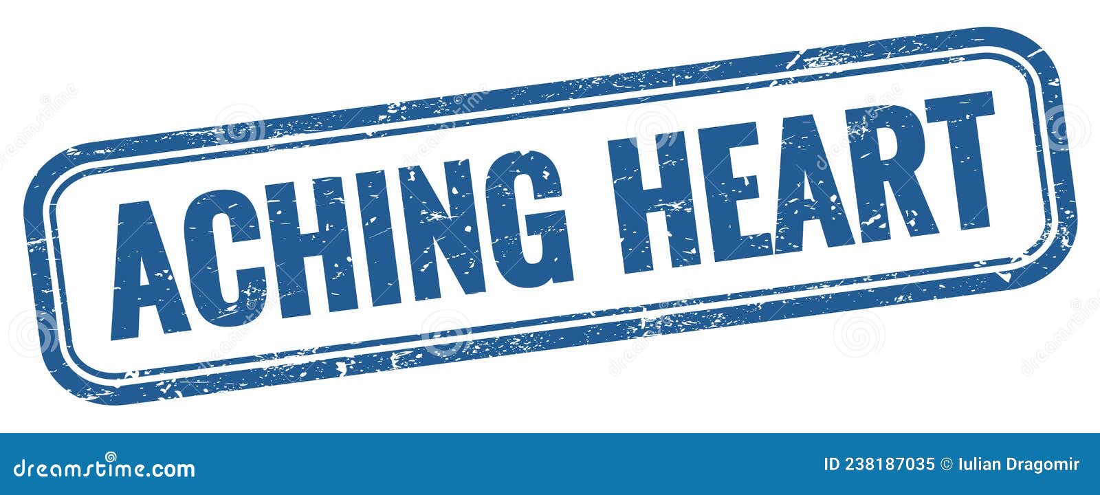 ACHING HEART Text Written On Red Vintage Round Stamp Royalty-Free Stock ...