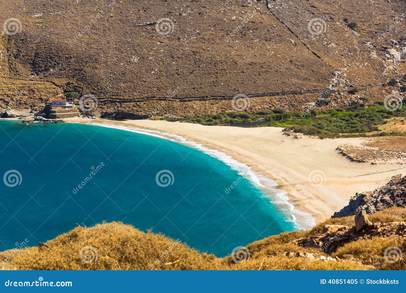 Achla beach stock image. Image of shore, beach, seaside - 40851405