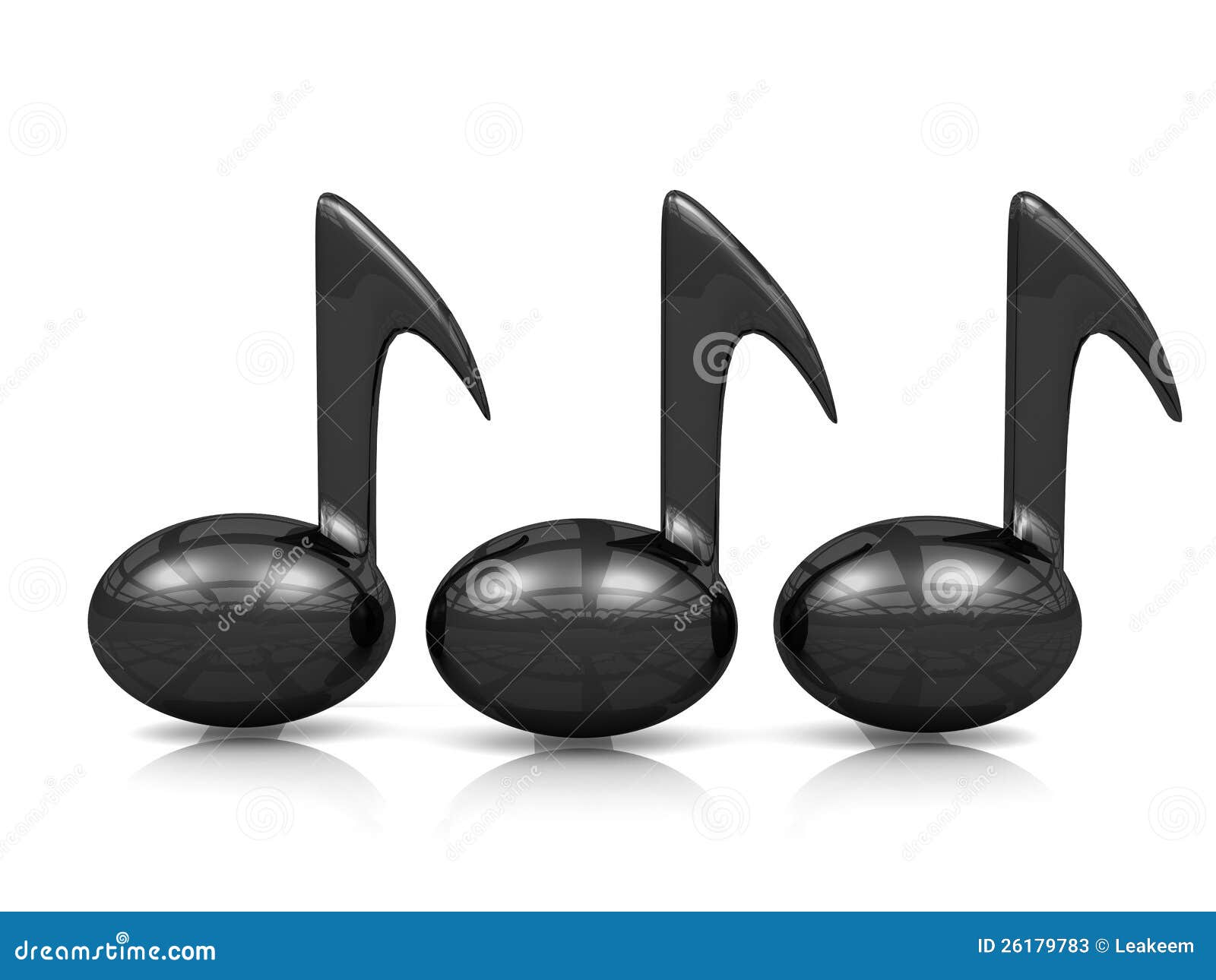 Achtelnoten stock abbildung. Illustration von musikalisch - 26179783