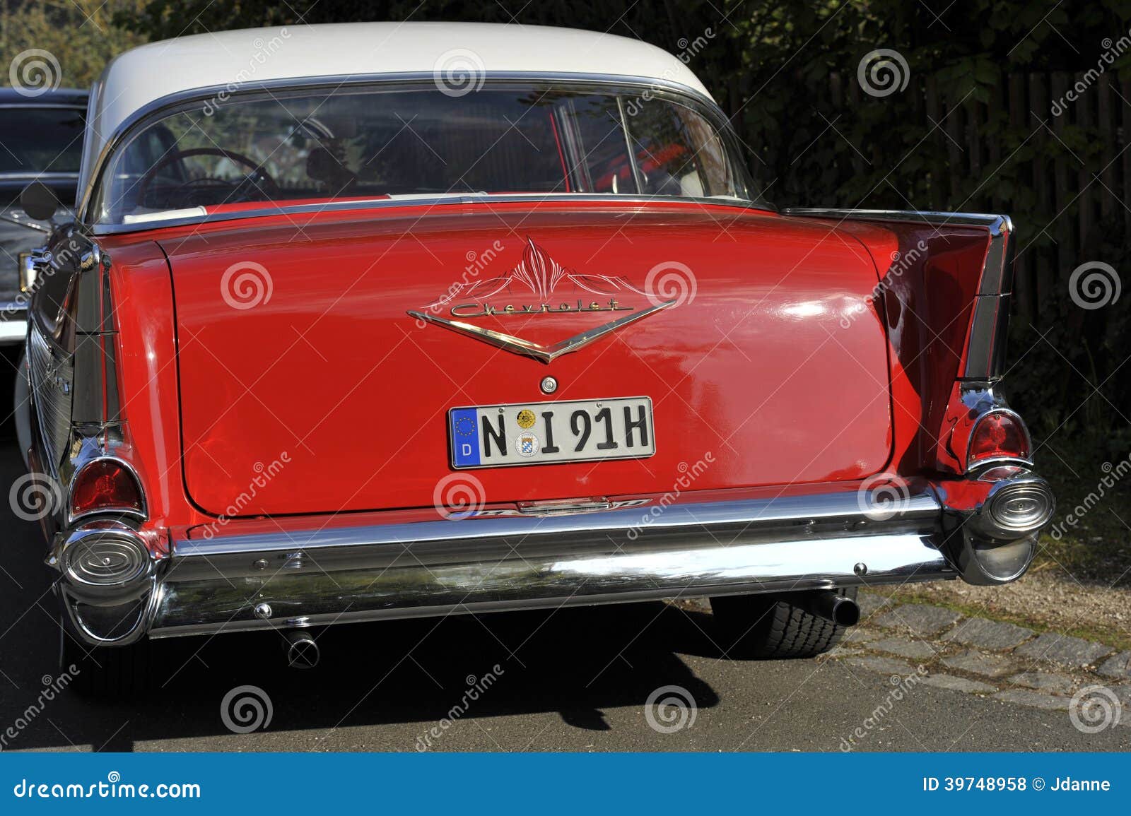 Achtereind Van Oud Chevrolet Redactionele Stock Foto - Image of ...