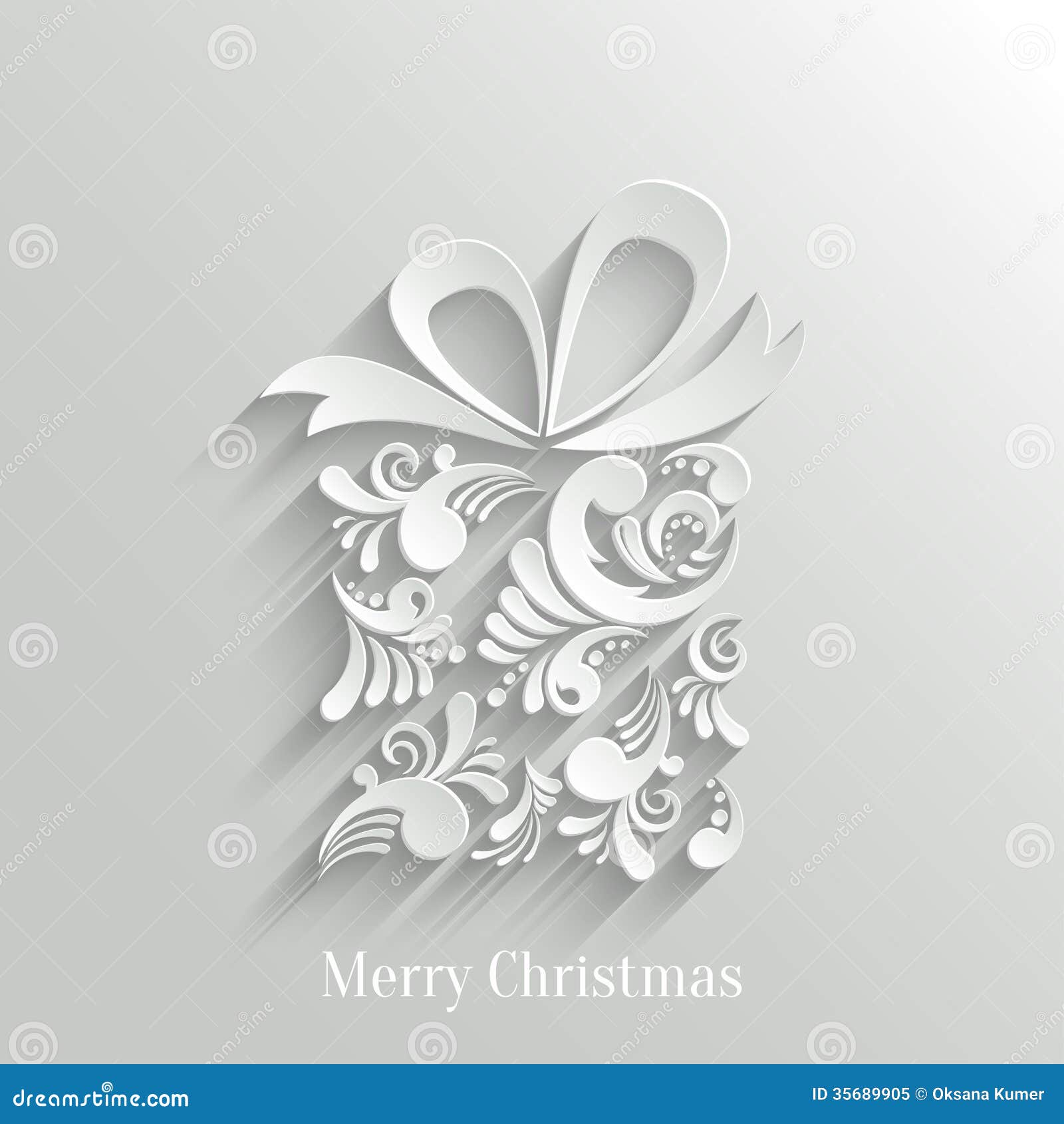 Achtergrond Van De Absrtact De Bloemengift Vector Illustratie ...