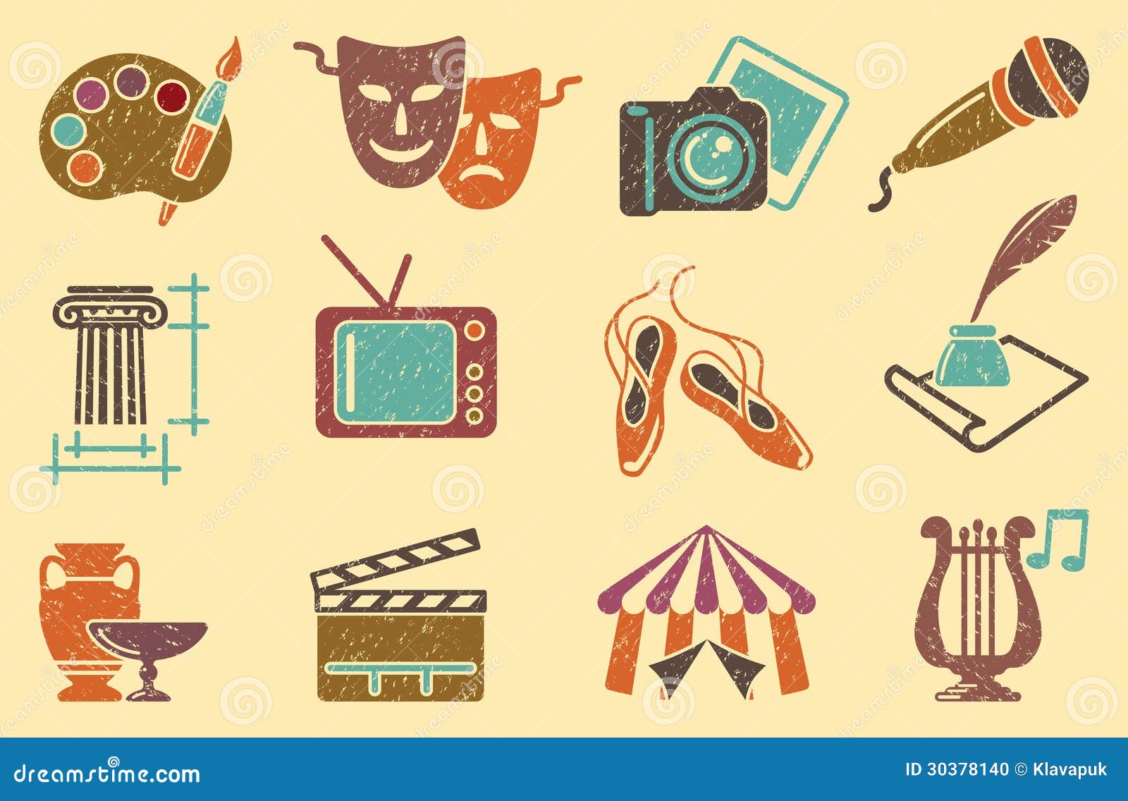 Achtergrond Van Pictogrammen Van Arts. Vector Illustratie ...