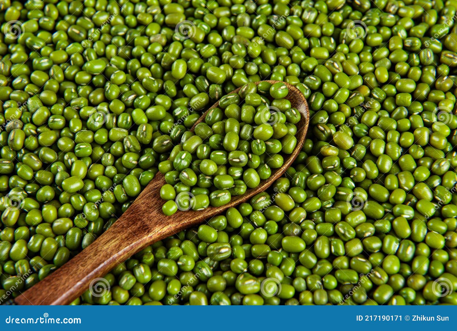 Achtergrond Voor Groene Boon of Mungboon Stock Afbeelding - Image of ...