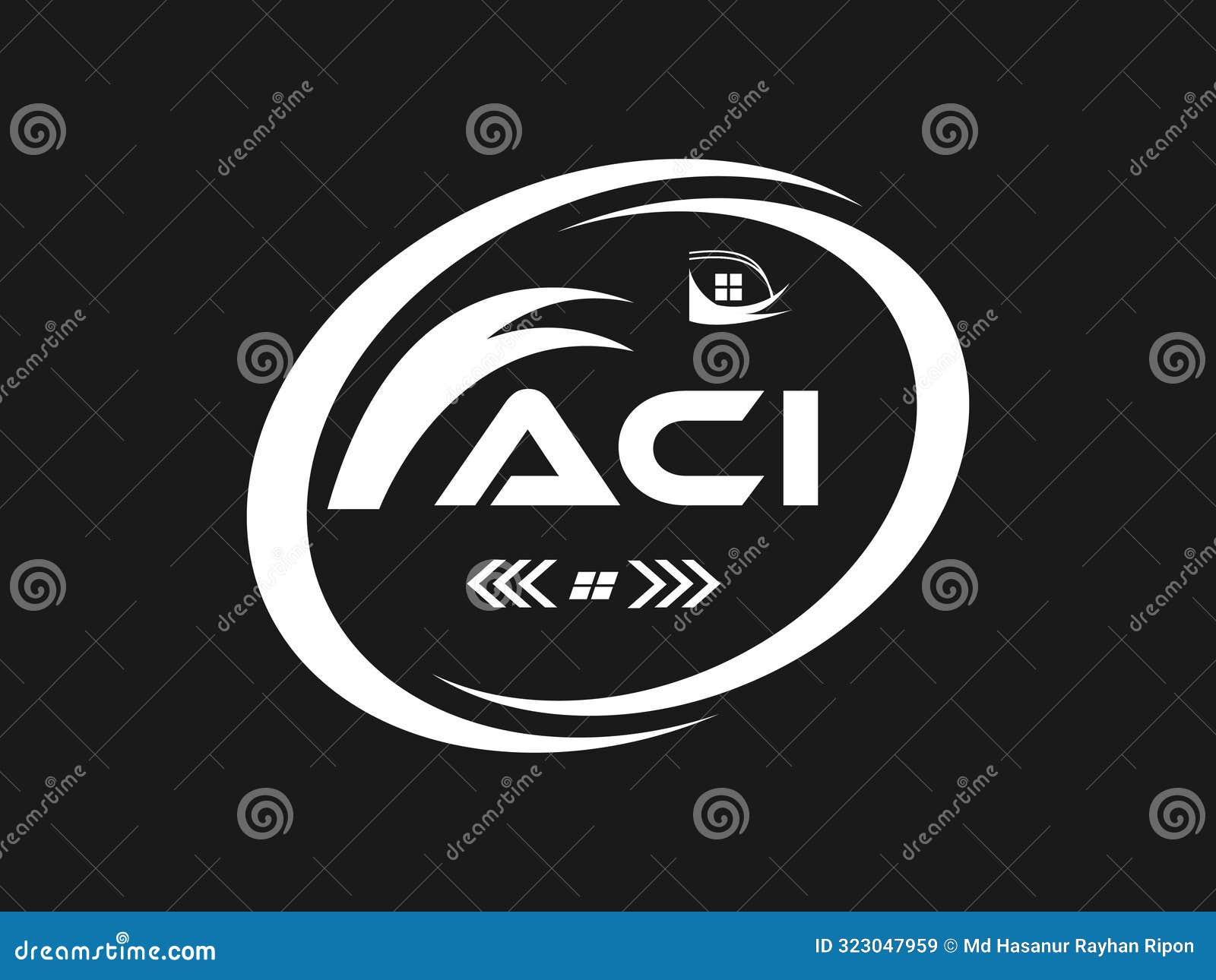 ACI Letter Logo Design. ACI Simple and Modern Monogram Logo Stock ...