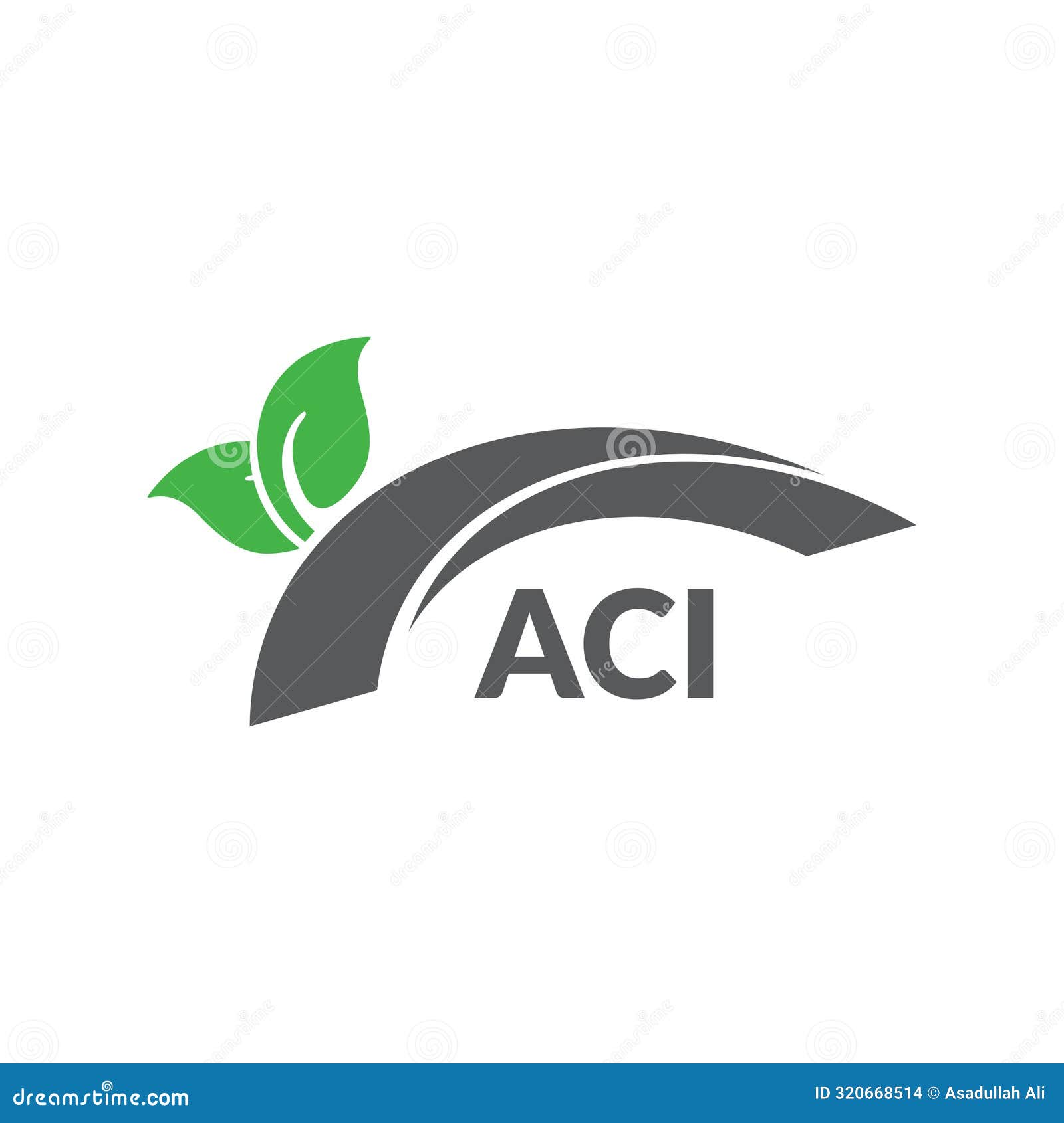 ACI Letter Logo Design on White Background. Creative Modern ACI Letter ...