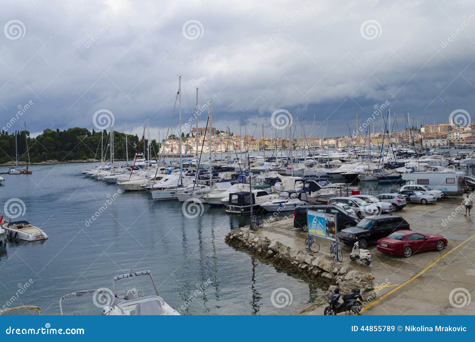 ACI marina Rovinj editorial stock image. Image of rovinj - 44855789