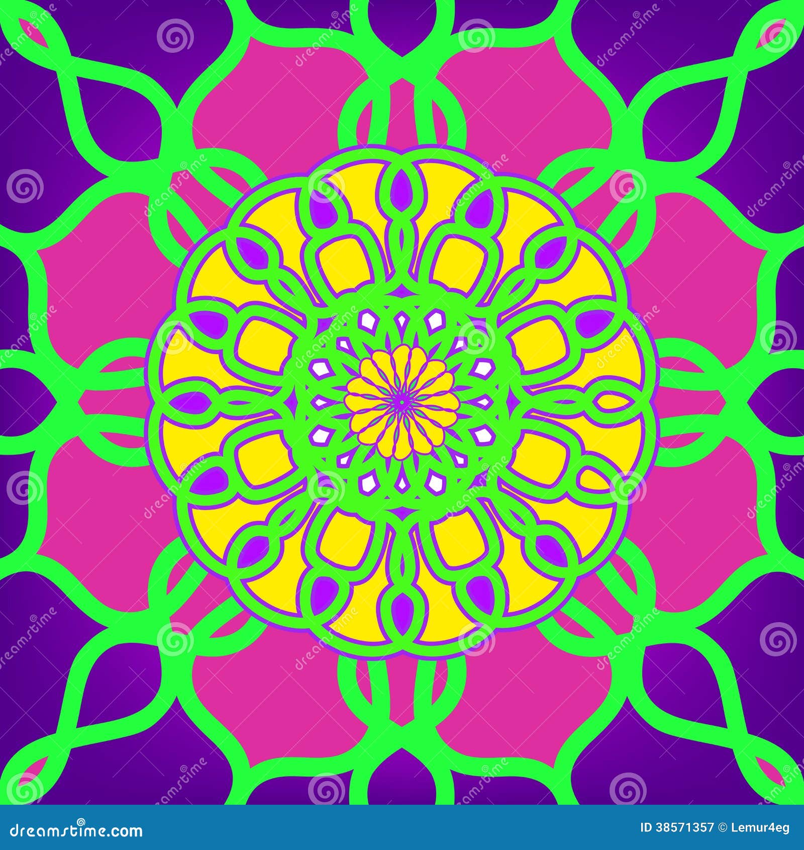 Acid Abstract Pattern for Design Stock Vector - Illustration of green ...