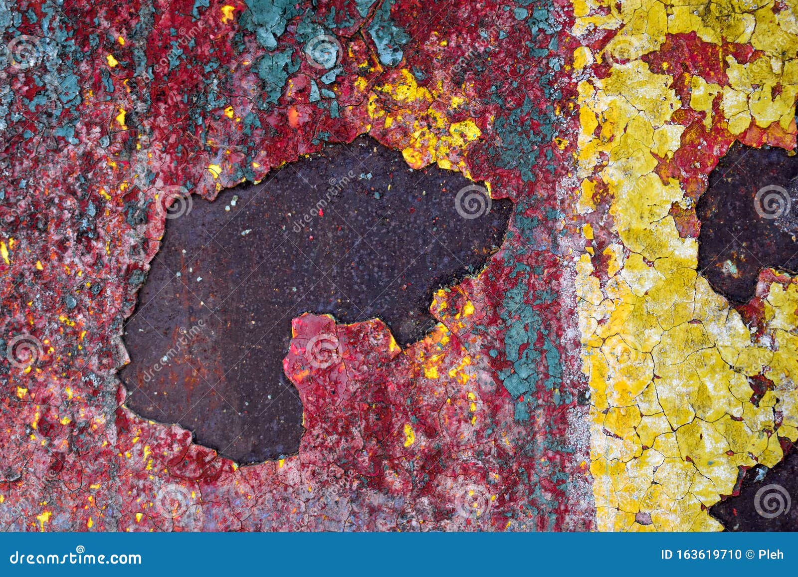 Rust Spot On Metal Texture Stock Photography | CartoonDealer.com #6583748