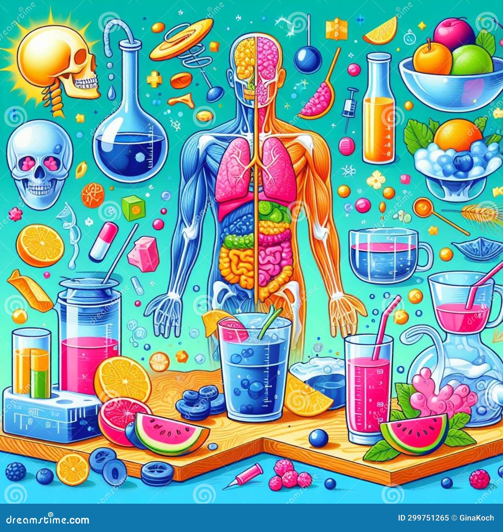 Acid-base Balance: How Can You Balance it? Stock Illustration ...