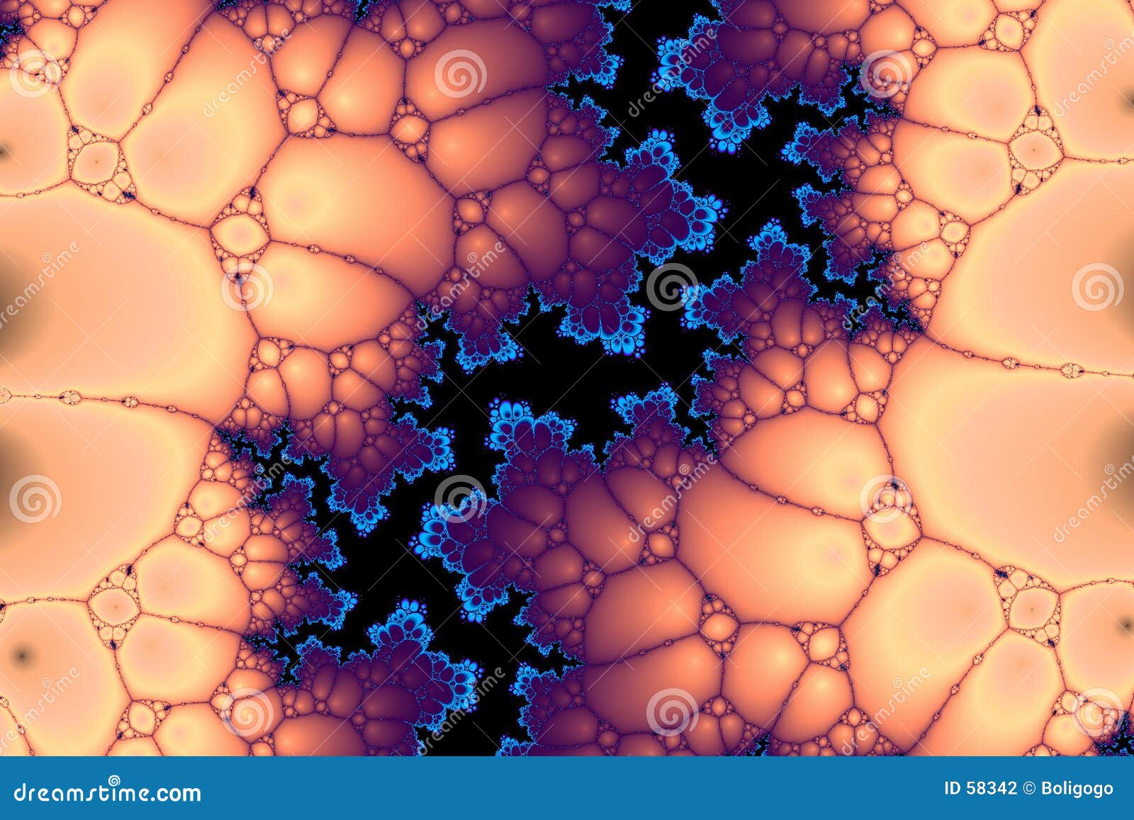 Acid Blue stock illustration. Illustration of psycho, iteration - 58342