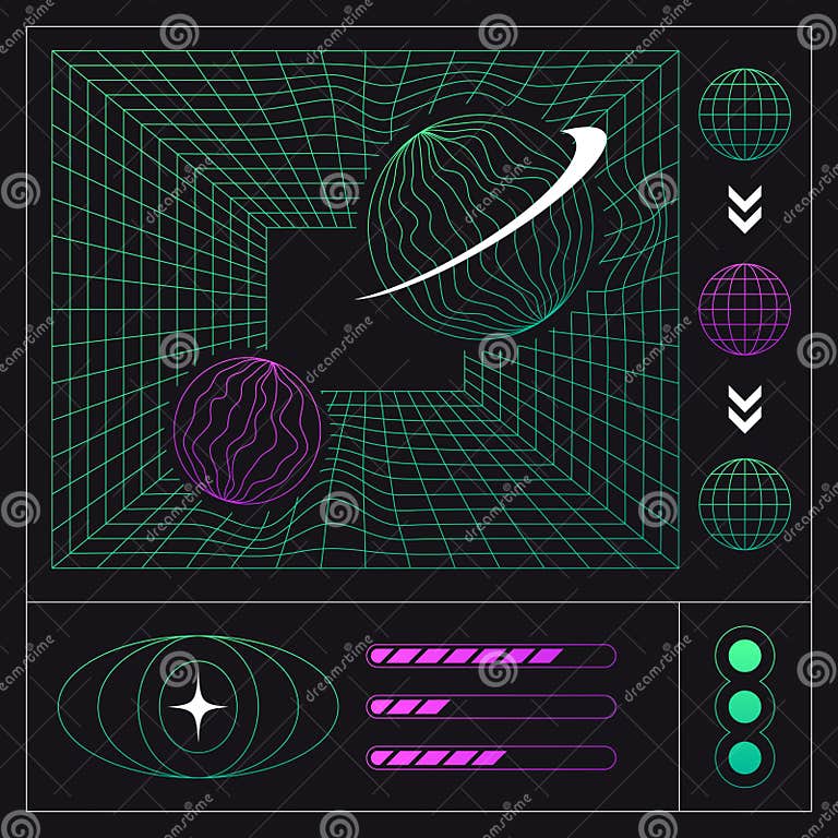 Acid Illustration in Hand Drawn Design Stock Illustration ...