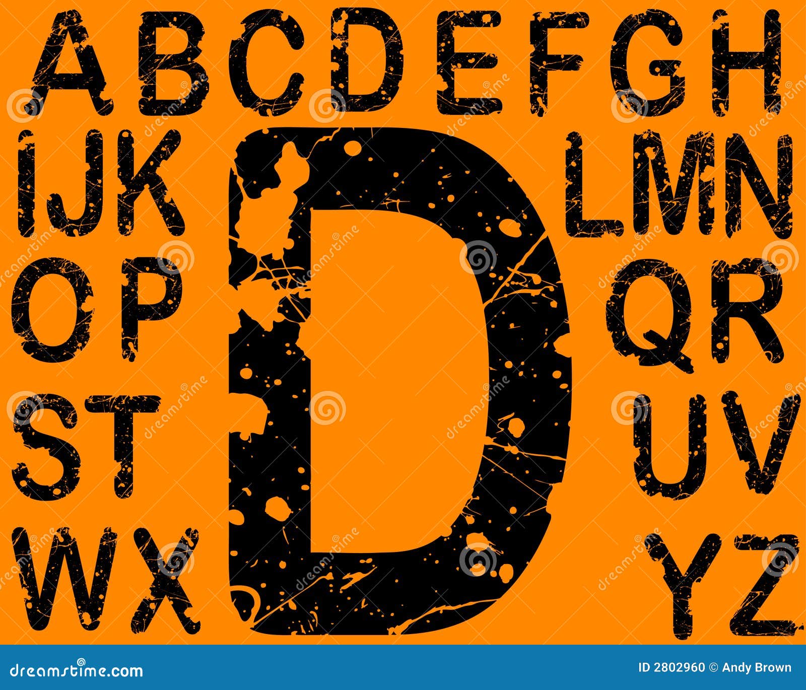 Acid Letters a-Z stock vector. Illustration of sketch - 2802960