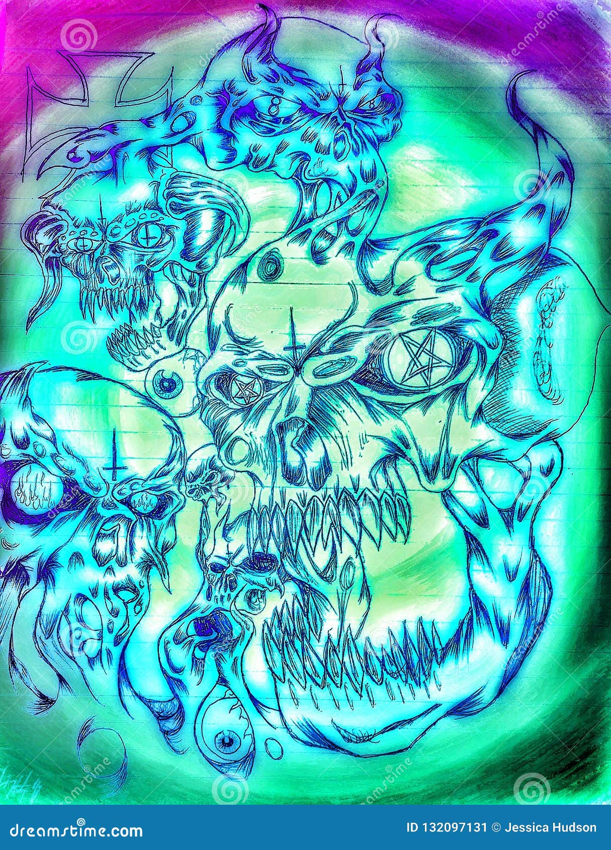 Skolls Stock Illustrations – 1 Skolls Stock Illustrations, Vectors ...