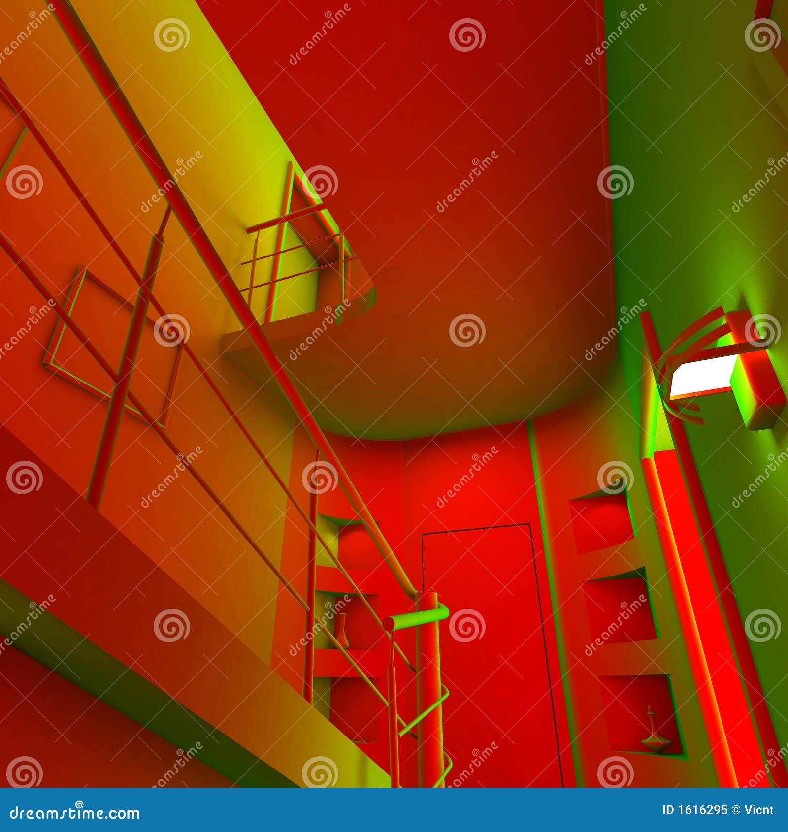 Acid modern interior stock image. Image of decorative - 1616295
