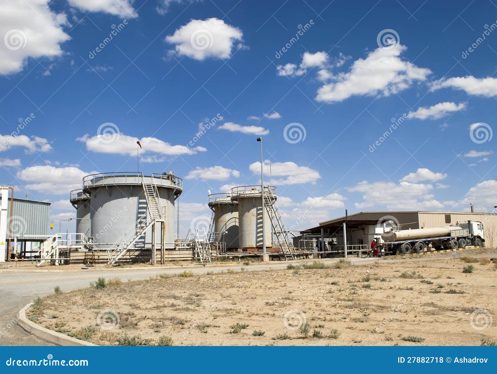 Acid plant stock photo. Image of silo, industry, cloud - 27882718