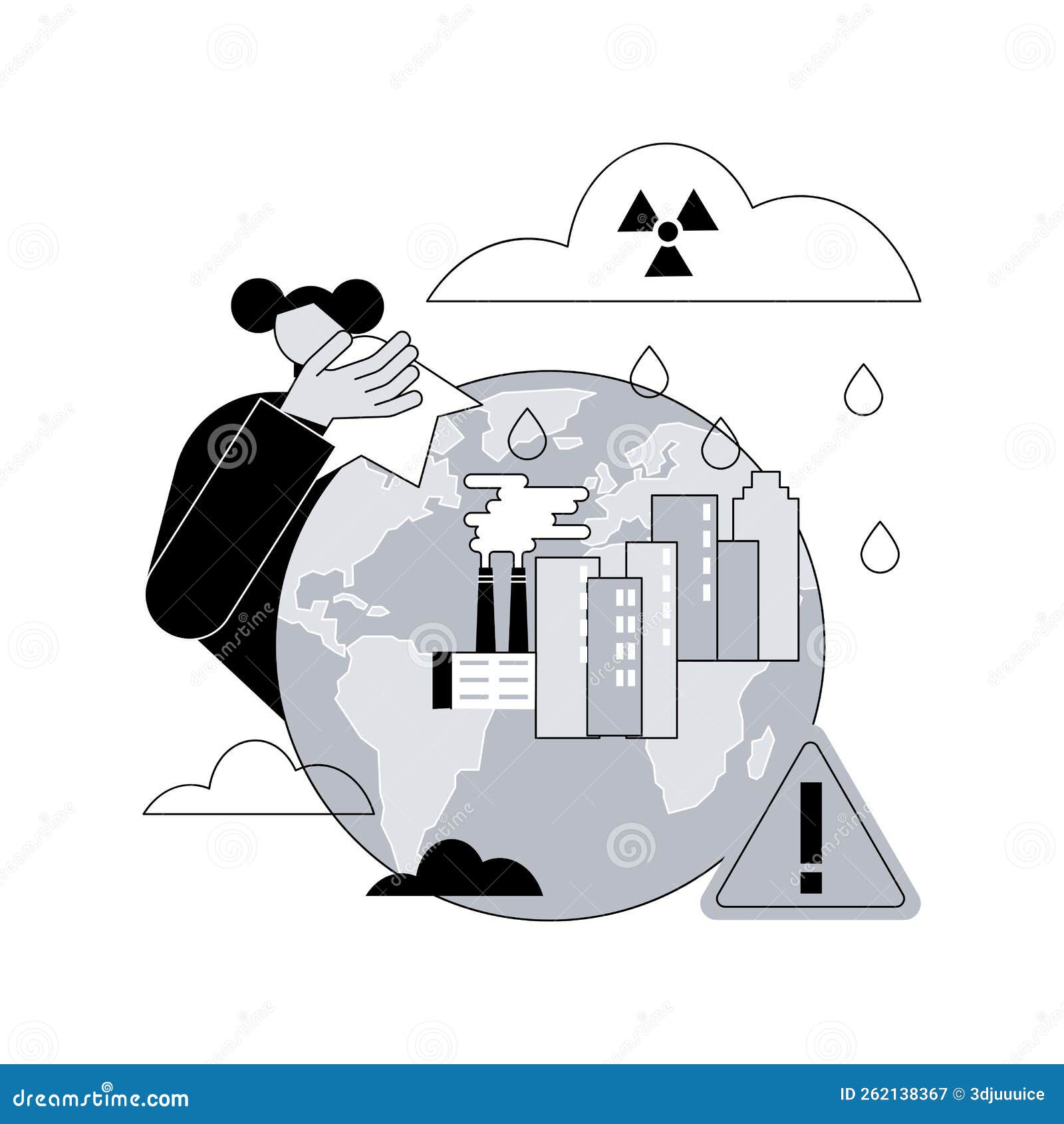 Acid Rain Abstract Concept Vector Illustration. Stock Vector ...
